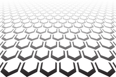 Seamless honeycomb gradient pattern background Vector Image