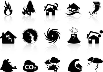 Natural Disaster Icon Vector Images (over 24,000)