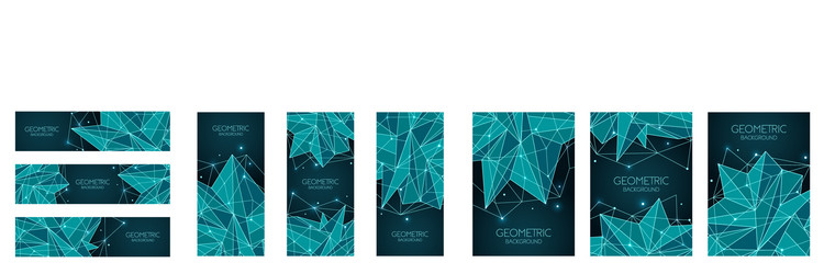 Polygonal wireframe mesh futuristic with rocket Vector Image