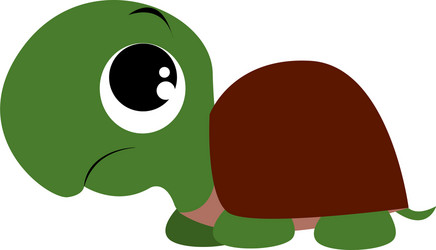 Turtle Sad Cartoon Vector Images (68)