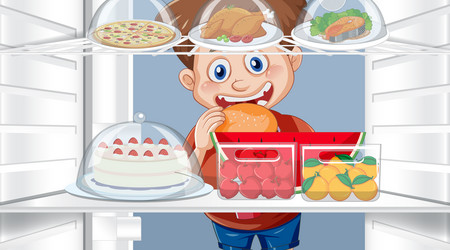 Fridge Cartoon Vector Images (over 4,100)