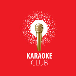 Logo karaoke Royalty Free Vector Image - VectorStock