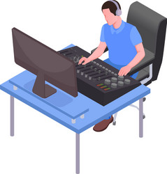 Radio studio icon Royalty Free Vector Image - VectorStock