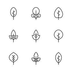 Simple Leaf Vector Images (over 190,000)