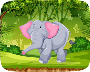 Jungle Elephant Clipart Vector Images (over 790)