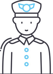 Pilot Outline Vector Images (over 4,500)