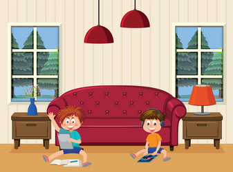 Kids Learning Cartoon Vector Images (over 100,000)