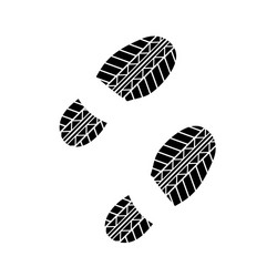 Running Shoe Prints Clipart