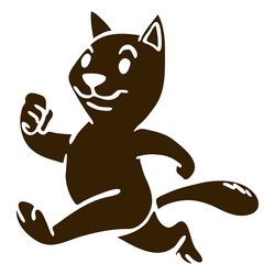 Cat Running Vector Images (over 2,800)