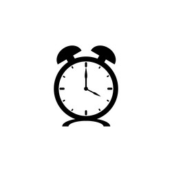 Clock logo design template Royalty Free Vector Image