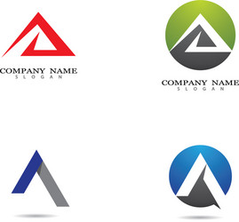 Photography logo design template Royalty Free Vector Image