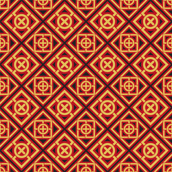 Asian geometric pattern Royalty Free Vector Image