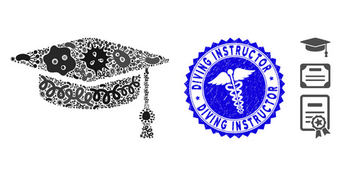 Watermark Graduation Cap Vector Images (38)