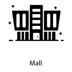 Centaurus mall Royalty Free Vector Image - VectorStock