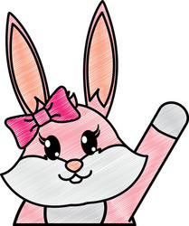 Cartoon Female Rabbit Vector Images (over 1,800)