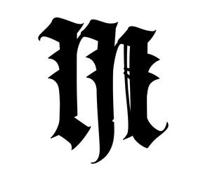 M Gothic Vector Images (over 130)