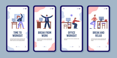 Office Workout Vector Images (over 1,400)