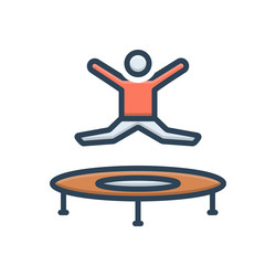 Jumping Royalty Free Vector Image - VectorStock