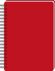 Opened notebook Royalty Free Vector Image - VectorStock