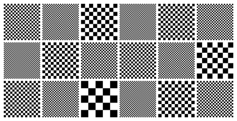 Black and White Checkerboard Patterns Vector Images (over 3,000)