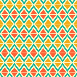 Colors chevron pattern background retro vintage Vector Image