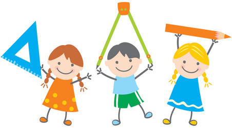 Three boys kids Royalty Free Vector Image - VectorStock