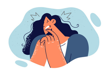 Nail Biting Vector Images (over 270)