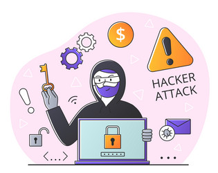 Hacker Doodle Vector Images (over 400)