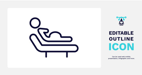 Birth icon filled icon from people Royalty Free Vector Image