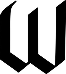 Cursive W Vector Images (38)