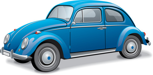Vw beetle Royalty Free Vector Image - VectorStock