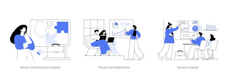 Project Lifecycle Vector Images Over 440