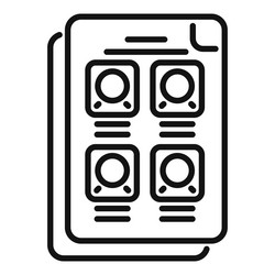 Datasheet Icons Vector Images (24)