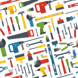 School theme background with different tools Vector Image