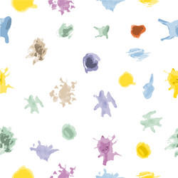 Simple set 3 style seamless background childish Vector Image