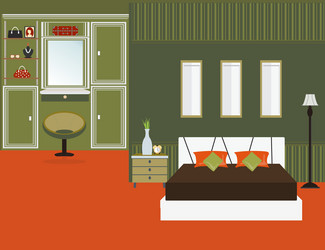 Bedroom Royalty Free Vector Image - VectorStock