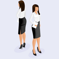 Woman Front View Vector Images (over 9,800)