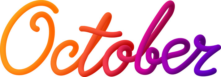 October Wording Vector Images (over 5,800)