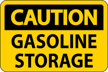 Danger chemical storage symbol sign on white Vector Image