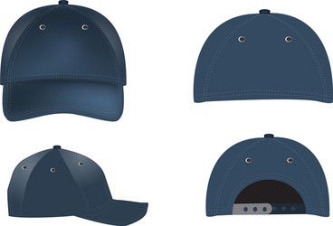 Caps Mockup Front and Back Vector Images (over 390)