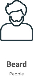 Beard Man Outline Vector Images (over 7,100)