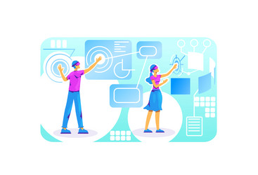 Simulation Infographic Vector Images (over 820)