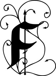 Isometric letter f Royalty Free Vector Image - VectorStock