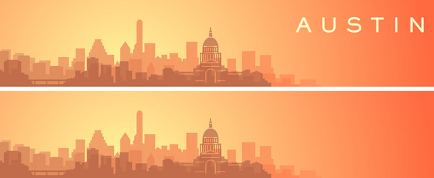 Austin Texas Skyline Vector Images (over 160)
