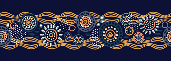 Hand drawn abstract seamless pattern ethnic Vector Image