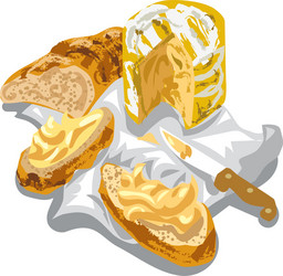 Cheese Bread Vector Images (over 35,000)