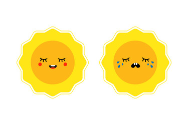 Sad Sun Vector Images (over 1,600)