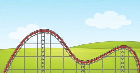 Roller Coaster Cartoon Vector Images (over 1,400)