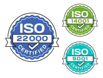 Iso 9000 Royalty Free Vector Image - VectorStock