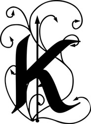 Cursive K Vector Images (50)